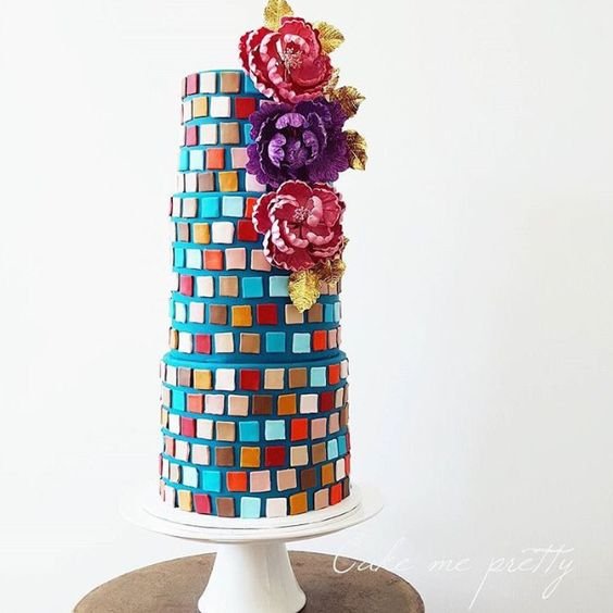Closed Peonies - Pink Cake - Amazing Cake Ideas